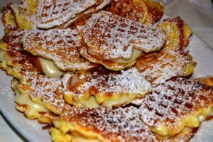 Pizzelle, a traditional recipe for an Abruzzese dessert